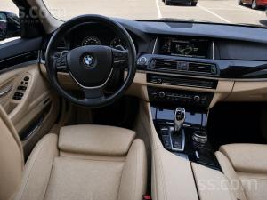 Blue BMW 530 2013 in Riga, with an engine capacity of 3.00 L and mileage of 285 thousand km for 10900 €, photo 6 on AUTOMOTO.COM.LV