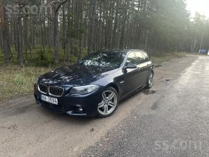 Blue BMW 530 2013 in Riga, with an engine capacity of 3.00 L and mileage of 355 thousand km for 10900 €, photo  on AUTOMOTO.COM.LV