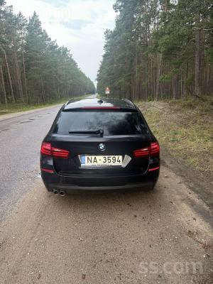 Blue BMW 530 2013 in Riga, with an engine capacity of 3.00 L and mileage of 355 thousand km for 10900 €, photo 6 on AUTOMOTO.COM.LV