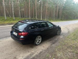 Blue BMW 530 2013 in Riga, with an engine capacity of 3.00 L and mileage of 355 thousand km for 10900 €, photo 8 on AUTOMOTO.COM.LV
