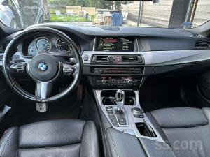 Blue BMW 530 2013 in Riga, with an engine capacity of 3.00 L and mileage of 355 thousand km for 10900 €, photo 12 on AUTOMOTO.COM.LV