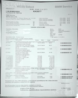 Синий БМВ 530 2013 в Рига, объемом двигателя 3.00 л и пробегом 283 тыс. км за 9490 €, фото 18 на AUTOMOTO.COM.LV