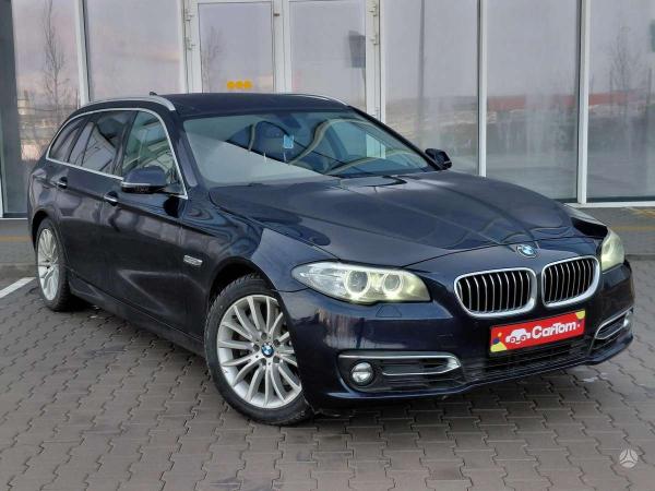 Blue BMW 530 2013 in Vilnius, with an engine capacity of 2.99 L and mileage of 403 thousand km for 6950 €, photo 1 on AUTOMOTO.COM.LV