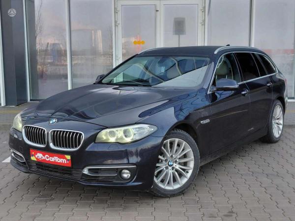 Blue BMW 530 2013 in Vilnius, with an engine capacity of 2.99 L and mileage of 403 thousand km for 6950 €, photo 3 on AUTOMOTO.COM.LV