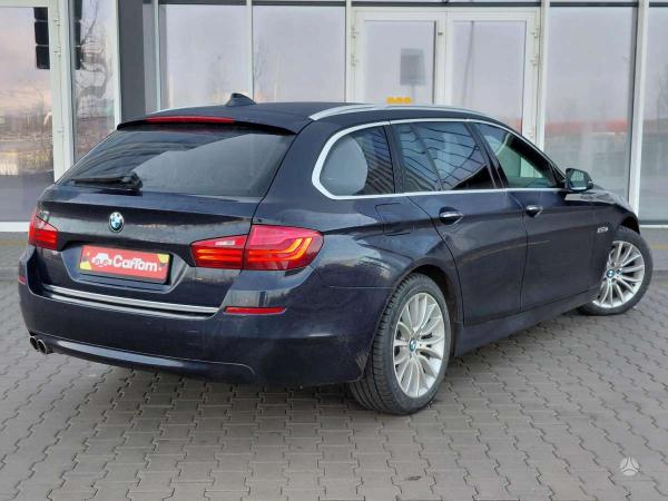Blue BMW 530 2013 in Vilnius, with an engine capacity of 2.99 L and mileage of 403 thousand km for 6950 €, photo 6 on AUTOMOTO.COM.LV