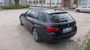 Blue BMW 530 2013 in Ogre, with an engine capacity of 3.00 L and mileage of 374 thousand km for 8125 €, photo 6 on AUTOMOTO.COM.LV