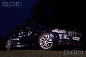 Blue BMW 530 2013 in Ogre, with an engine capacity of 3.00 L and mileage of 374 thousand km for 8125 €, photo 9 on AUTOMOTO.COM.LV