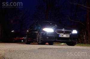 Blue BMW 530 2013 in Ogre, with an engine capacity of 3.00 L and mileage of 374 thousand km for 8125 €, photo 11 on AUTOMOTO.COM.LV