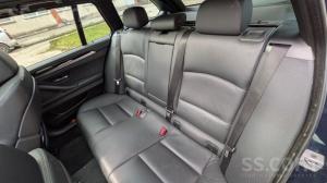 Blue BMW 530 2013 in Ogre, with an engine capacity of 3.00 L and mileage of 374 thousand km for 8125 €, photo 14 on AUTOMOTO.COM.LV