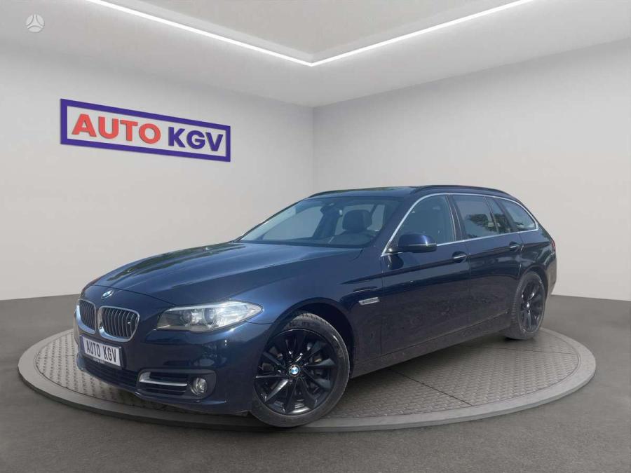 Blue BMW 530 2013 in Vilnius, with an engine capacity of 3.00 L and mileage of 302 thousand km for 13999 €, photo 1 on AUTOMOTO.COM.LV