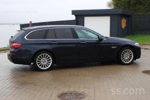 Blue BMW 530 2013 in Liepaja, with an engine capacity of 3.00 L and mileage of 326 thousand km for 12900 €, photo 3 on AUTOMOTO.COM.LV