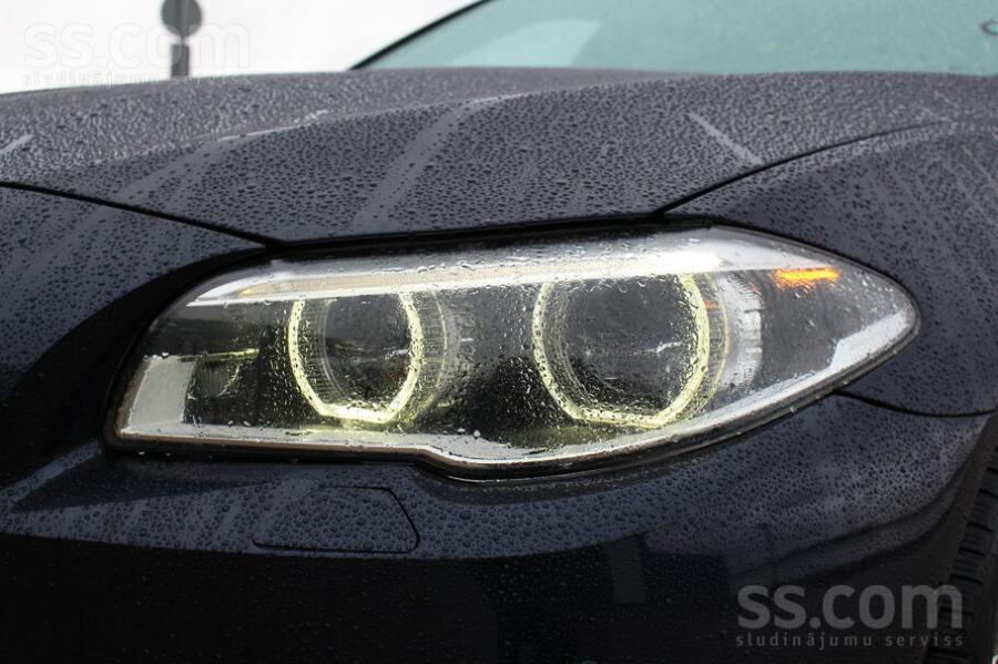 Blue BMW 530 2013 in Liepaja, with an engine capacity of 3.00 L and mileage of 326 thousand km for 12900 €, photo 6 on AUTOMOTO.COM.LV