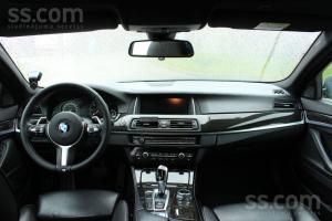Blue BMW 530 2013 in Liepaja, with an engine capacity of 3.00 L and mileage of 326 thousand km for 12900 €, photo 11 on AUTOMOTO.COM.LV