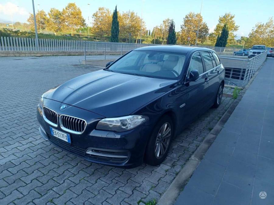 Blue BMW 530 2014 in Panevezys, with an engine capacity of 2.99 L and mileage of 140 thousand km for 7900 €, photo 1 on AUTOMOTO.COM.LV