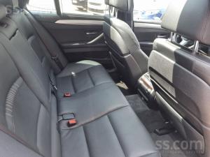 Blue BMW 530 2014 in Riga, with an engine capacity of 3.00 L and mileage of 279 thousand km for 11400 €, photo 8 on AUTOMOTO.COM.LV