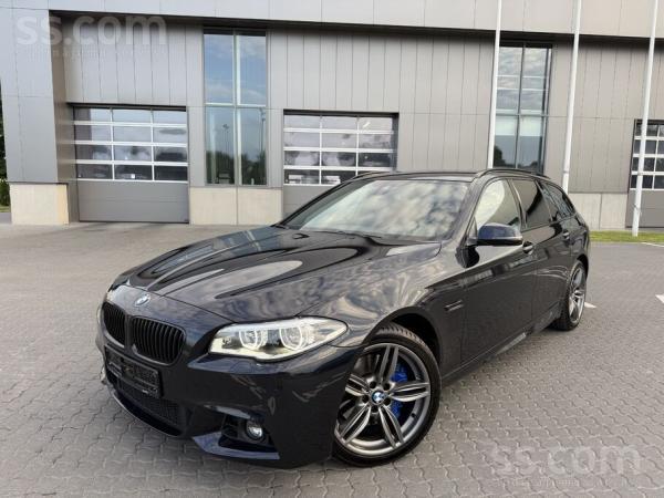 Blue BMW 530 2014 in Riga, with an engine capacity of 3.00 L and mileage of 331 thousand km for 13500 €, photo 1 on AUTOMOTO.COM.LV