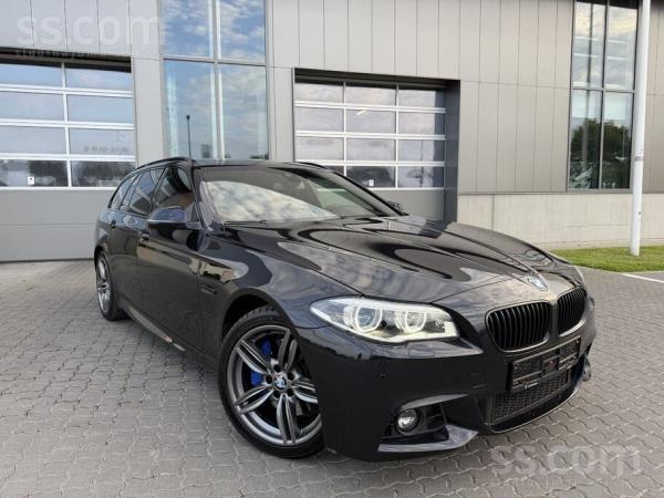 Blue BMW 530 2014 in Riga, with an engine capacity of 3.00 L and mileage of 331 thousand km for 13500 €, photo 2 on AUTOMOTO.COM.LV
