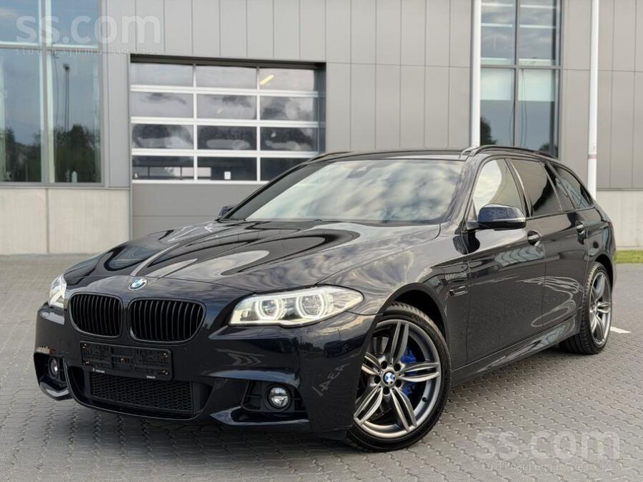 Blue BMW 530 2014 in Riga, with an engine capacity of 3.00 L and mileage of 331 thousand km for 13500 €, photo 4 on AUTOMOTO.COM.LV