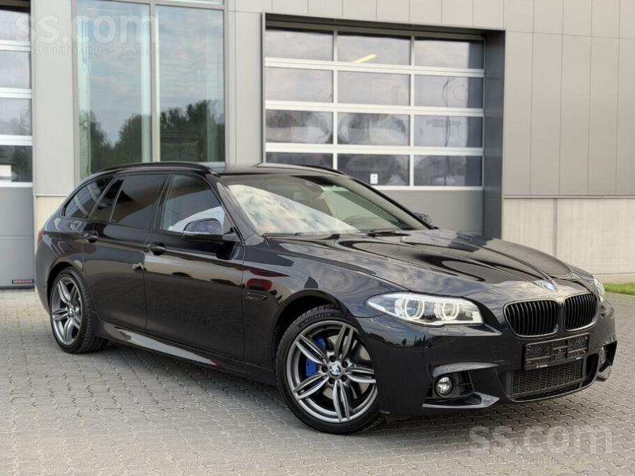 Blue BMW 530 2014 in Riga, with an engine capacity of 3.00 L and mileage of 331 thousand km for 13500 €, photo 5 on AUTOMOTO.COM.LV