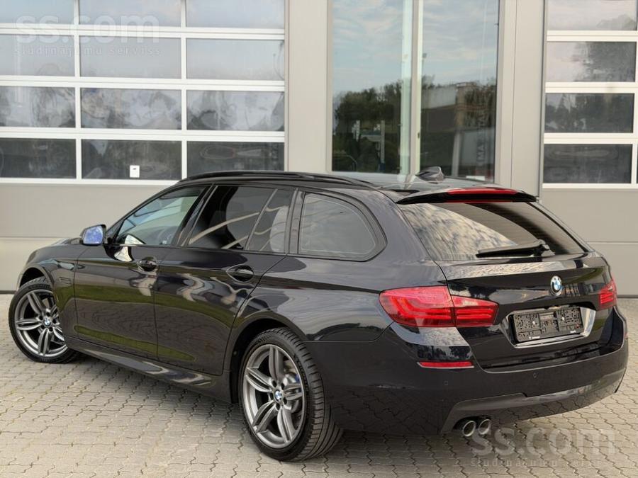 Blue BMW 530 2014 in Riga, with an engine capacity of 3.00 L and mileage of 331 thousand km for 13500 €, photo 8 on AUTOMOTO.COM.LV