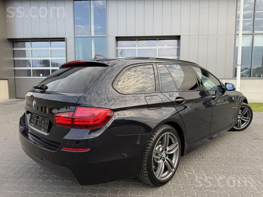 Blue BMW 530 2014 in Riga, with an engine capacity of 3.00 L and mileage of 331 thousand km for 13500 €, photo 9 on AUTOMOTO.COM.LV