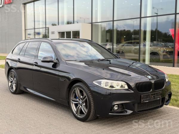 Blue BMW 530 2014 in Riga, with an engine capacity of 3.00 L and mileage of 331 thousand km for 13500 €, photo 10 on AUTOMOTO.COM.LV