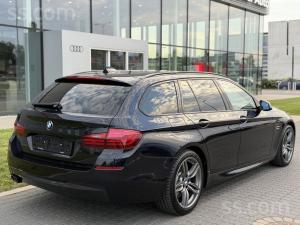Blue BMW 530 2014 in Riga, with an engine capacity of 3.00 L and mileage of 331 thousand km for 13500 €, photo 12 on AUTOMOTO.COM.LV