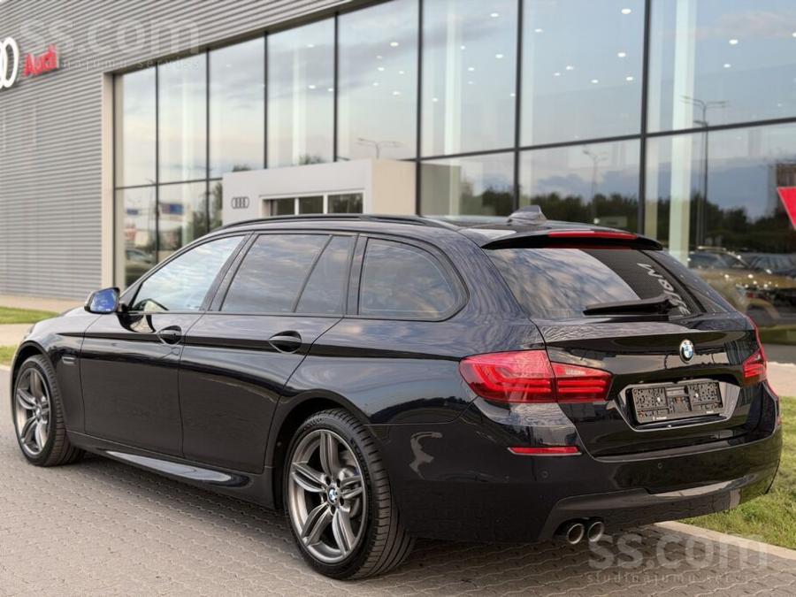 Blue BMW 530 2014 in Riga, with an engine capacity of 3.00 L and mileage of 331 thousand km for 13500 €, photo 13 on AUTOMOTO.COM.LV