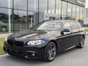 Blue BMW 530 2014 in Riga, with an engine capacity of 3.00 L and mileage of 331 thousand km for 13500 €, photo 14 on AUTOMOTO.COM.LV