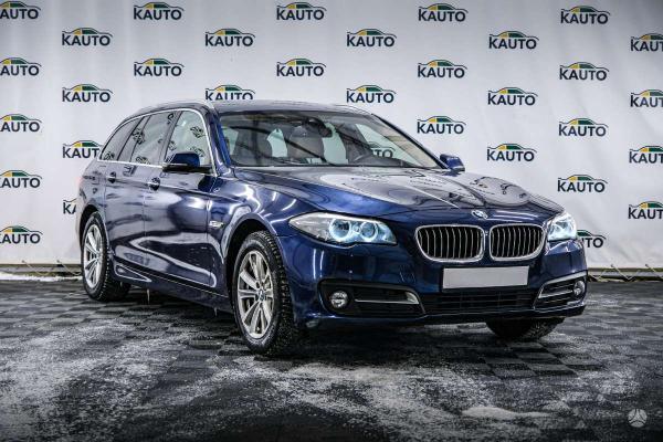 Blue BMW 530 2015 in Kaunas, with an engine capacity of 3.00 L and mileage of 303 thousand km for 10290 €, photo 2 on AUTOMOTO.COM.LV