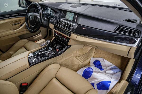 Синий БМВ 530 2015 в Каунас, объемом двигателя 3.00 л и пробегом 303 тыс. км за 10290 €, фото 11 на AUTOMOTO.COM.LV