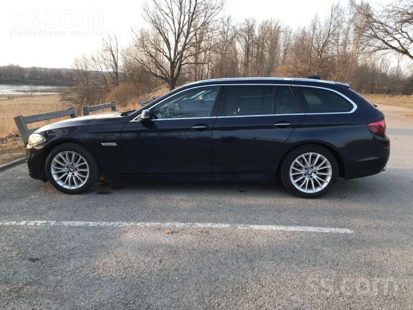 Синий БМВ 530 2015 в Кулдига, объемом двигателя 3.00 л и пробегом 286 тыс. км за 10500 €, фото 7 на AUTOMOTO.COM.LV