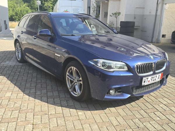 Blue BMW 530 2015 in Vilnius, with an engine capacity of 2.99 L and mileage of 320 thousand km for 11750 €, photo 1 on AUTOMOTO.COM.LV