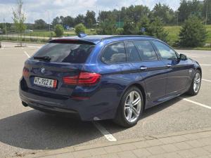 Blue BMW 530 2015 in Vilnius, with an engine capacity of 2.99 L and mileage of 300 thousand km for 10800 €, photo 8 on AUTOMOTO.COM.LV