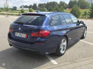 Blue BMW 530 2015 in Vilnius, with an engine capacity of 2.99 L and mileage of 300 thousand km for 10800 €, photo 9 on AUTOMOTO.COM.LV
