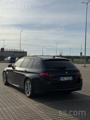 Blue BMW 530 2016 in Riga, with an engine capacity of 3.00 L and mileage of 214 thousand km for 15500 €, photo 7 on AUTOMOTO.COM.LV