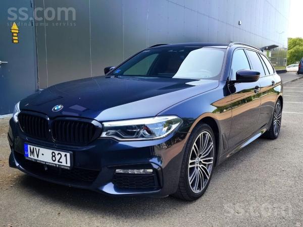 Blue BMW 530 2017 in Riga, with an engine capacity of 2.00 L and mileage of 0 thousand km for 23000 €, photo 1 on AUTOMOTO.COM.LV