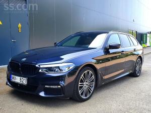Blue BMW 530 2017 in Riga, with an engine capacity of 2.00 L and mileage of 0 thousand km for 23000 €, photo 2 on AUTOMOTO.COM.LV