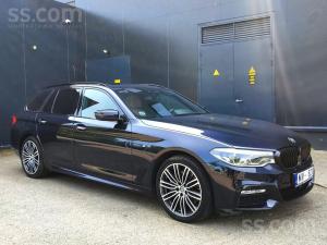 Blue BMW 530 2017 in Riga, with an engine capacity of 2.00 L and mileage of 0 thousand km for 23000 €, photo 3 on AUTOMOTO.COM.LV