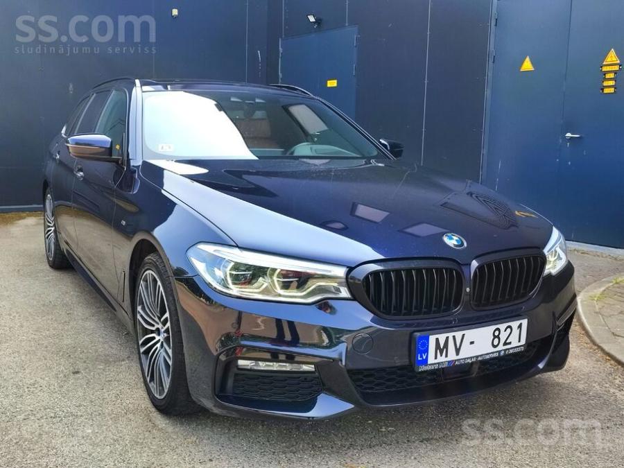 Blue BMW 530 2017 in Riga, with an engine capacity of 2.00 L and mileage of 0 thousand km for 23000 €, photo 4 on AUTOMOTO.COM.LV