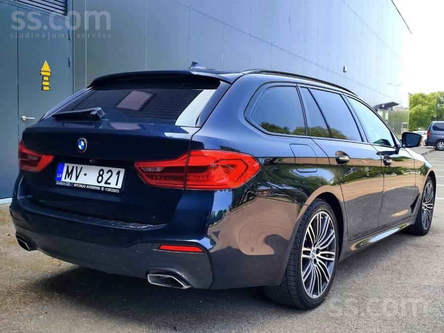 Blue BMW 530 2017 in Riga, with an engine capacity of 2.00 L and mileage of 0 thousand km for 23000 €, photo 5 on AUTOMOTO.COM.LV