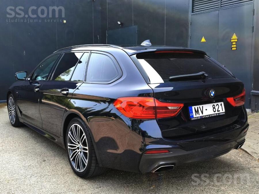 Blue BMW 530 2017 in Riga, with an engine capacity of 2.00 L and mileage of 0 thousand km for 23000 €, photo 8 on AUTOMOTO.COM.LV