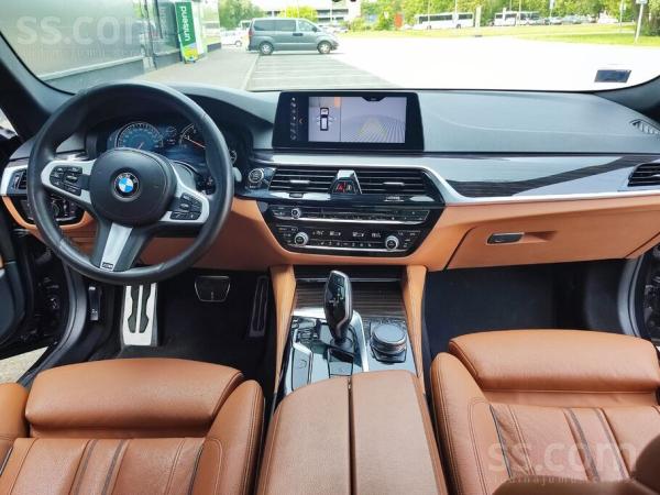 Blue BMW 530 2017 in Riga, with an engine capacity of 2.00 L and mileage of 0 thousand km for 23000 €, photo 9 on AUTOMOTO.COM.LV