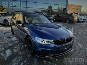 Blue BMW 530 2017 in Telschi, with an engine capacity of 3.00 L and mileage of 265 thousand km for 18299 €, photo  on AUTOMOTO.COM.LV