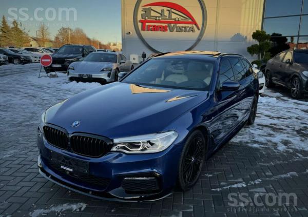 Blue BMW 530 2017 in Telschi, with an engine capacity of 3.00 L and mileage of 265 thousand km for 18299 €, photo 3 on AUTOMOTO.COM.LV