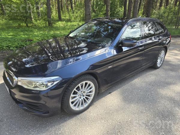 Blue BMW 530 2017 in Daugavpils, with an engine capacity of 3.00 L and mileage of 280 thousand km for 18000 €, photo 1 on AUTOMOTO.COM.LV