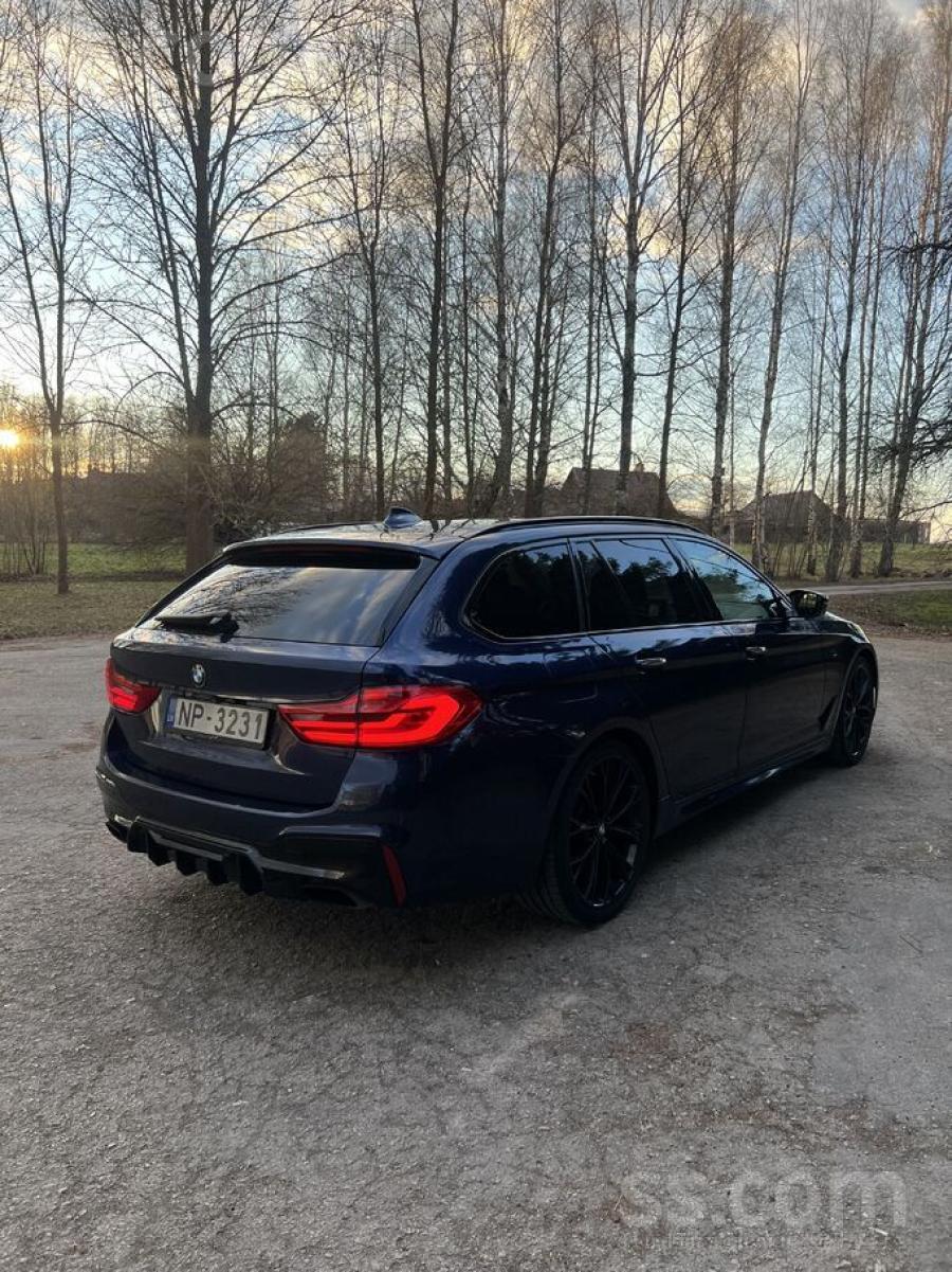 Zils BMW 530 2017 Aizkraukle, ar dzinēja tilpumu 3.00 L un nobraukumu 305 tūkst. km par 21500 €, foto 1 vietnē AUTOMOTO.COM.LV