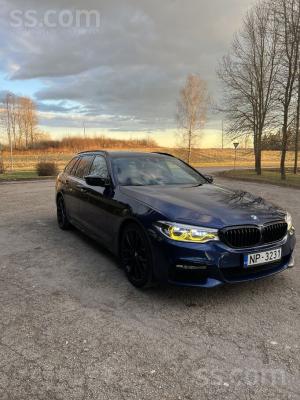 Zils BMW 530 2017 Aizkraukle, ar dzinēja tilpumu 3.00 L un nobraukumu 305 tūkst. km par 21500 €, foto 3 vietnē AUTOMOTO.COM.LV