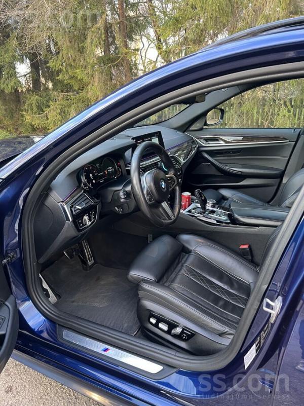 Zils BMW 530 2017 Aizkraukle, ar dzinēja tilpumu 3.00 L un nobraukumu 305 tūkst. km par 21500 €, foto 5 vietnē AUTOMOTO.COM.LV