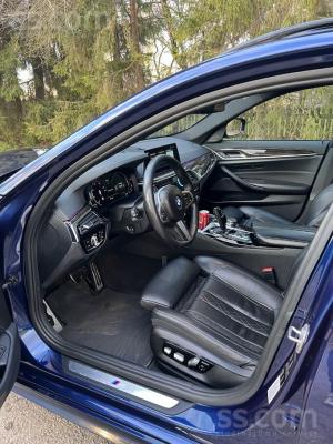Zils BMW 530 2017 Aizkraukle, ar dzinēja tilpumu 3.00 L un nobraukumu 305 tūkst. km par 21500 €, foto 6 vietnē AUTOMOTO.COM.LV